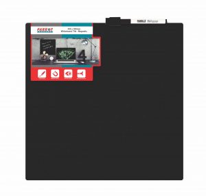 WHITEBOARD TILE MAGNETIC 355x355mm BLACK – Farzco